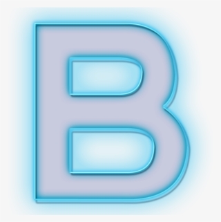 Blue Neon Letter B - Parallel PNG Image | Transparent PNG Free Download ...