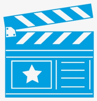 School And College Events - Movies Icon Png Blue PNG Image ...