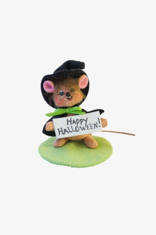 3" Halloween Witch Mouse - Figurine PNG Image | Transparent PNG Free ...
