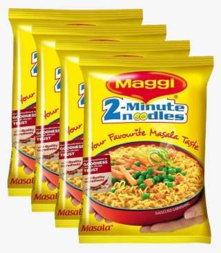 Maggi Noodles 4 Pack PNG Image | Transparent PNG Free Download on SeekPNG