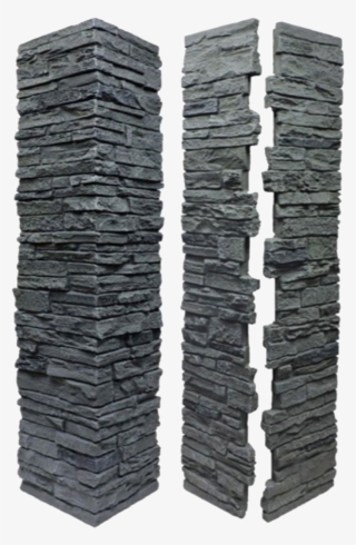 Faux Slatestone Deck Post Covers - Post Covers PNG Image | Transparent ...