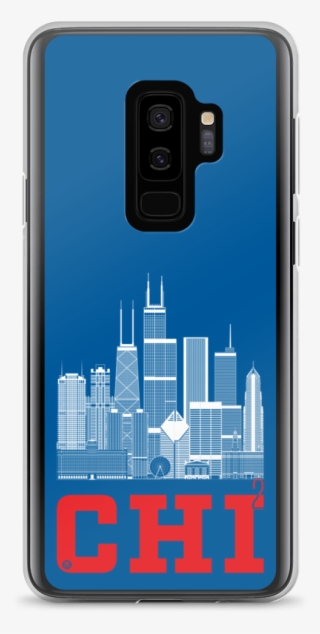 Chicago Squared Samsung Case Red White Blue - Smartphone PNG Image ...
