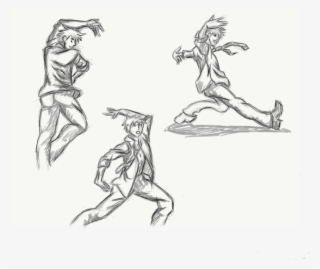 Drawn Ballerine Human Figure Dancing - Sketch PNG Image | Transparent ...