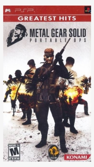 Mgs Portable Ops PNG Image | Transparent PNG Free Download on SeekPNG