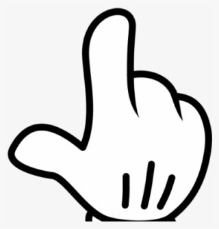Mouse Cursor Click Clipart Png - Cartoon Hand Pointing PNG Image ...