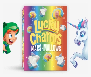 Lucky Charms Marshmallow Cereal Box - Cartoon PNG Image | Transparent ...