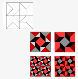 However, To Create An Interlocking Or Tessellating - Triangle PNG Image ...