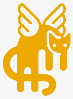 Flying Cat Logo PNG Image | Transparent PNG Free Download on SeekPNG