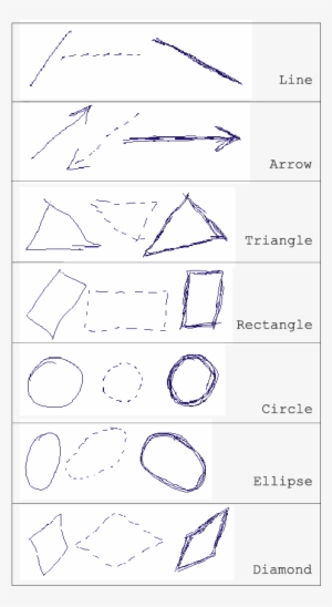 Multi-stroke Geometric Shapes - Drawing PNG Image | Transparent PNG ...