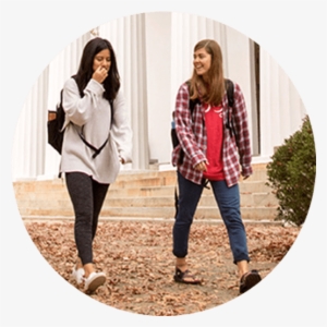 Two Students Walking Outside - Student PNG Image | Transparent PNG Free ...