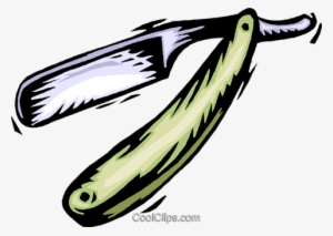 Old Fashioned Straight Razor Royalty Free Vector Clip - Clip Art PNG ...
