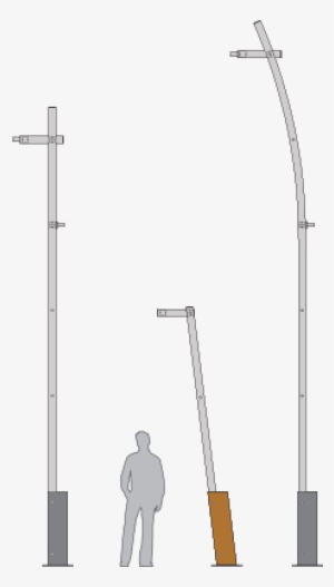 Tandem Led Poles - Architecture PNG Image | Transparent PNG Free ...