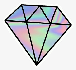 Cartoon Diamond Rainbow