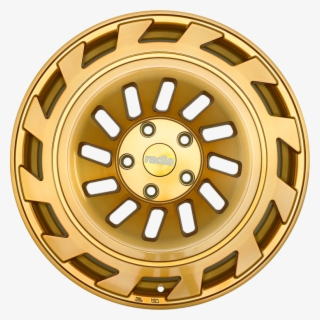 Radi8 R8t12 Gold Brushed Face - Gold Rims Png PNG Image | Transparent ...