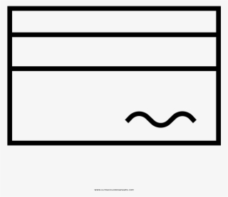 Atm Card Coloring Page - Line Art PNG Image | Transparent PNG Free ...