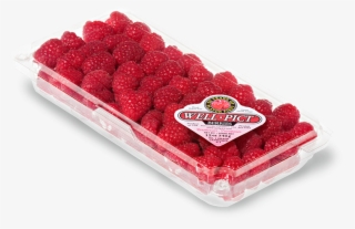 12 Ounce Raspberry - Well Pict Organic Strawberries PNG Image ...