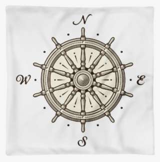 Nautical Compass - Ship Wheel Clock PNG Image | Transparent PNG Free ...