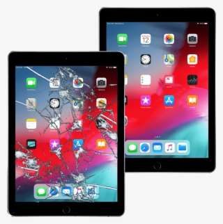 Ipad Cracked Screen Repair - Ios 12.1 3 PNG Image | Transparent PNG ...