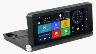 86" Hd Tft Lcd Touch Screen Dash Camera With Gps Car - Smartphone PNG ...