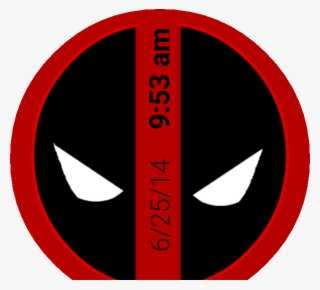 Deadpool Watch Face Preview PNG Image | Transparent PNG Free Download ...