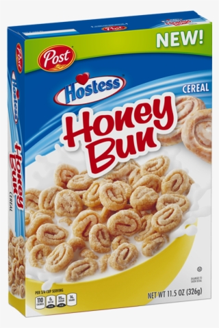 Honey Bun Product Image - Hostess Honey Bun Cereal PNG Image ...