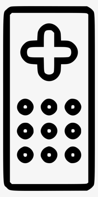 Remote Control Media Tv Television Comments - Cross PNG Image ...