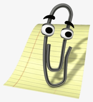 Пссс, Помочь С Выбором - Clippy The Paperclip Gif PNG Image ...