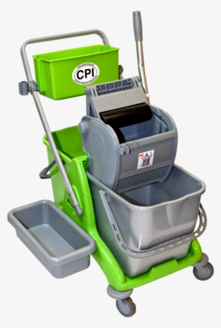 Trolley Commercial / Industrial Mop Bucket - Cart PNG Image ...