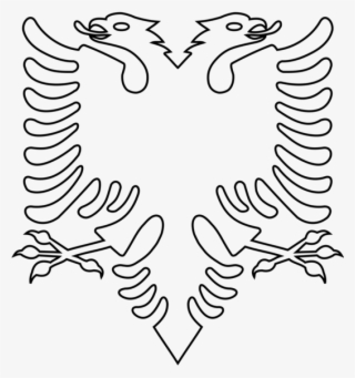 Albanian Flag Coloring Page Coloring Pages