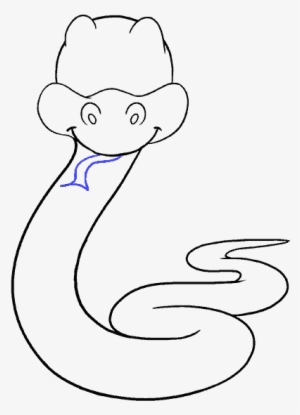 Free How To Draw A Cartoon Snake Easy - Drawing PNG Image | Transparent ...