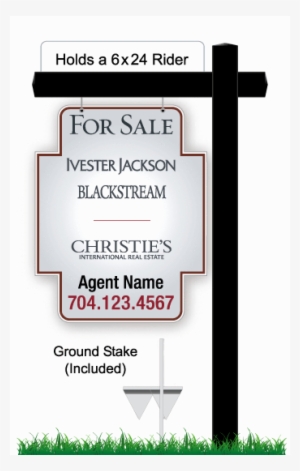 28" X 24" Ij Hanging Signs - Christie's International Real Estate PNG ...