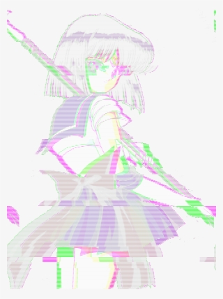 Sailor Moon Transparent Sailor Saturn Eye Strain - Illustration PNG ...