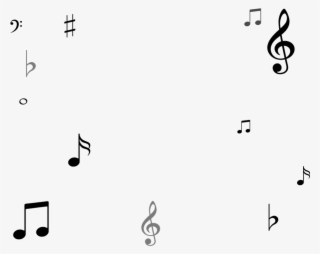Mm Header Musicnotes - Monochrome PNG Image | Transparent PNG Free ...