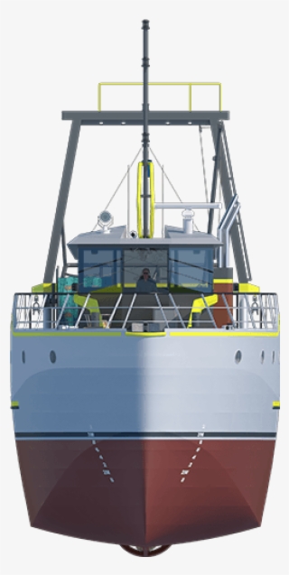 Sea Fisher - Trawler Front View PNG Image | Transparent PNG Free ...