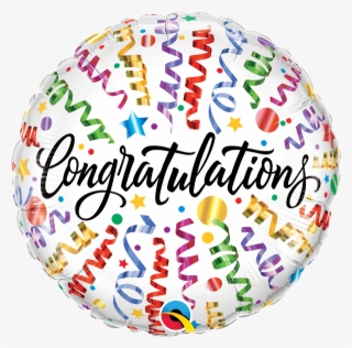Download Congratulations Streamers - Ribbon | Transparent PNG Download ...