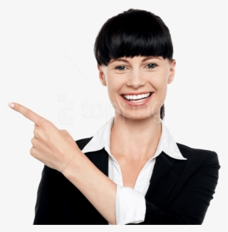 Free Png Download Women Pointing Left Png Images Background - Girl PNG ...