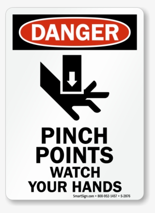 Osha Danger Sign - Never Reach Into Moving Machinery PNG Image ...