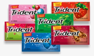Trident Chiclete Png - Chiclete Tridente Png PNG Image | Transparent ...