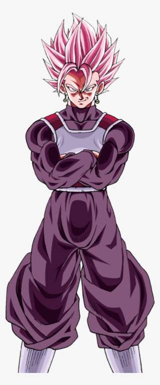 Vegito Black Ssr - Vegito Black Ssj Rose PNG Image | Transparent PNG ...