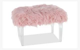 Transparent Png Pink Fur Chair PNG Image | Transparent PNG Free ...