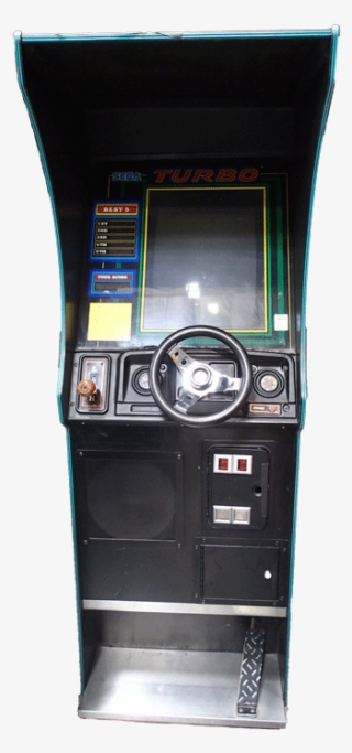 Sega Turbo - Video Game Arcade Cabinet PNG Image | Transparent PNG Free ...