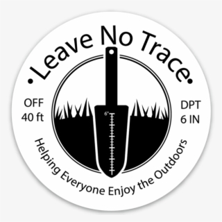 Leave No Trace Sticker - Icon PNG Image | Transparent PNG Free Download ...