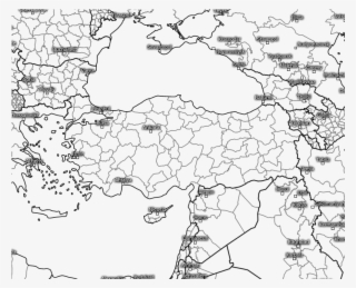 Map Of Turkey - Turkey Map Vector Png PNG Image | Transparent PNG Free ...