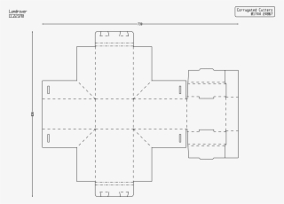 A Flatpack Design Of Cardboard - Diagram PNG Image | Transparent PNG ...
