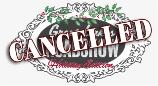 Great Lakes Roadshow Cancelled - Calligraphy PNG Image | Transparent ...