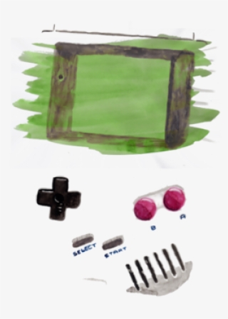 Gameboy Lcd-bleed - Nintendo Game Boy PNG Image | Transparent PNG Free ...