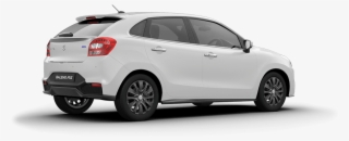 Baleno Rs Arctic White Car Back Side View - Baleno Rs Silver Color PNG ...