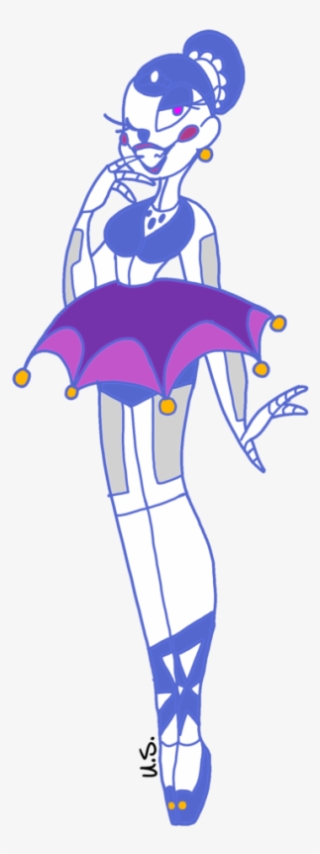 [fnaf Fanart] Ballora - Illustration PNG Image | Transparent PNG Free ...