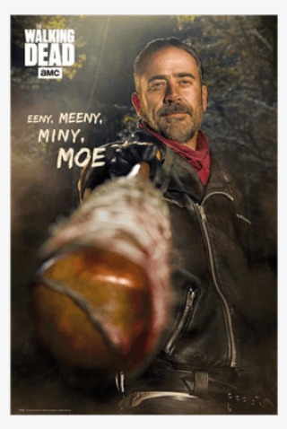 The Walking Dead - Poster The Walking Dead Negan PNG Image ...