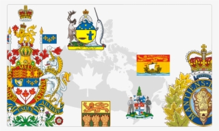 Canadian Flags & Crests / Heraldry Of Canada - Nunavut Coat Of Arms PNG ...